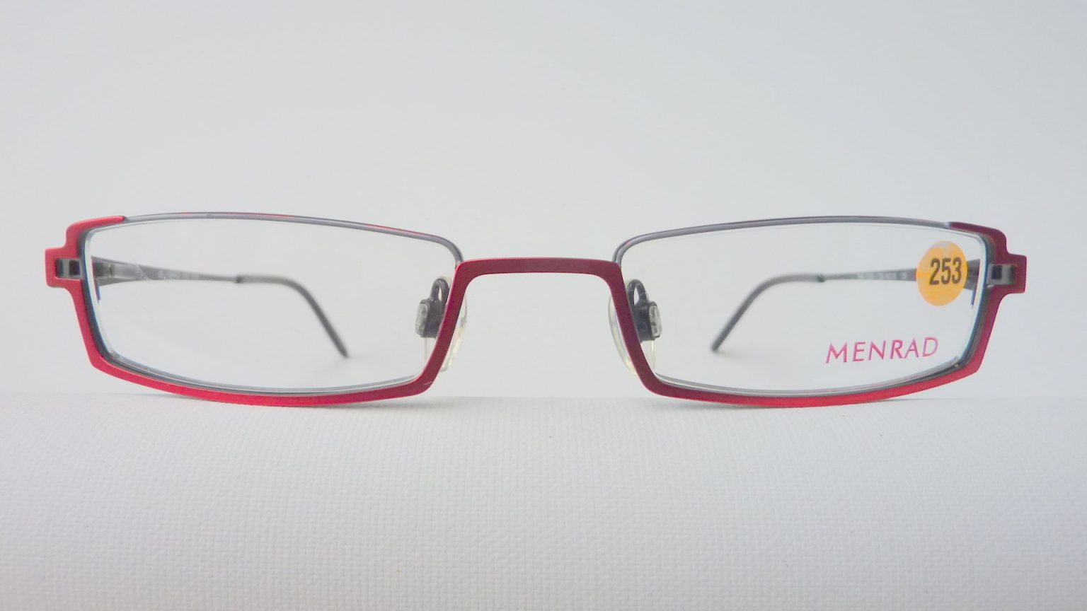 MENRAD Brillen Brillenfassungen Halbrille kleine Lesebrille Halbrand ...